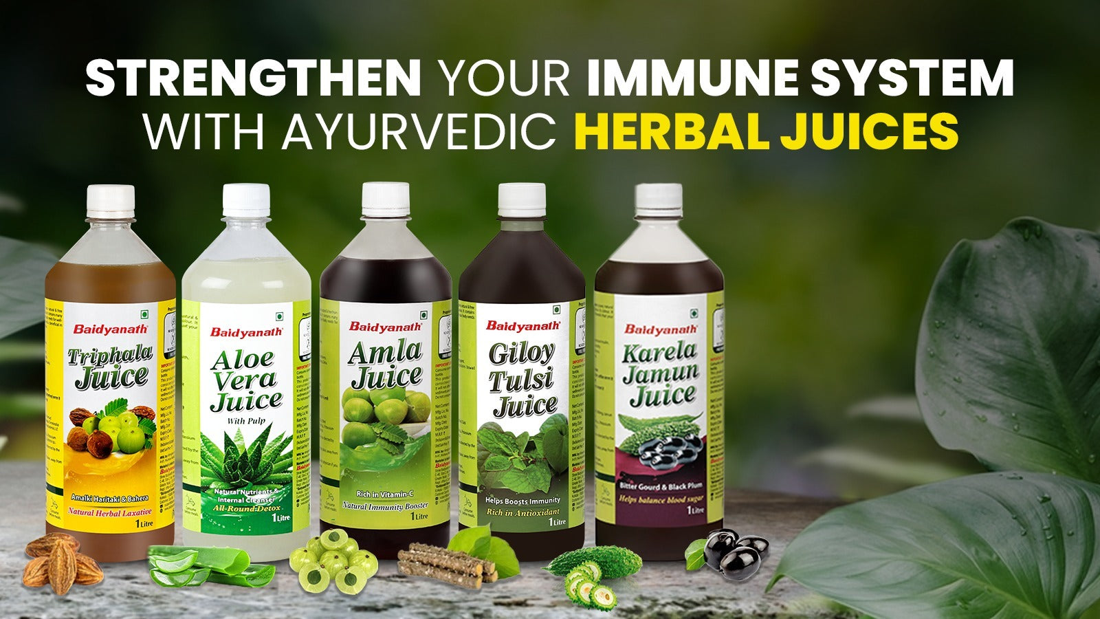 5 Ayurvedic Herbal Juices for Boosting Immunity – Baidyanath Ayurved