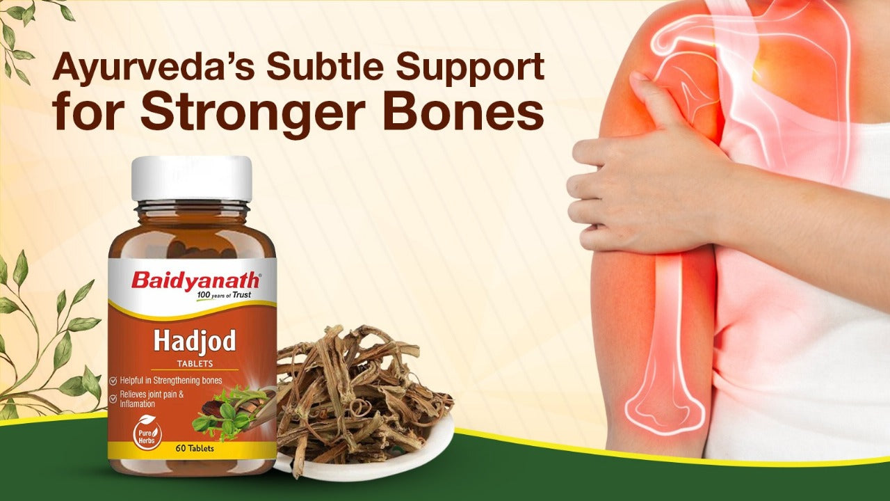 Bone Healing with Ayurveda: Benefits of Hadjod Tablets for Recovery ...