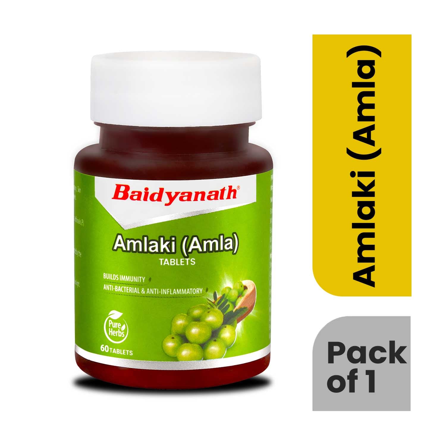 Baidyanath Amlaki (Amla) Tablets (60 Tablets) – Baidyanath Ayurved