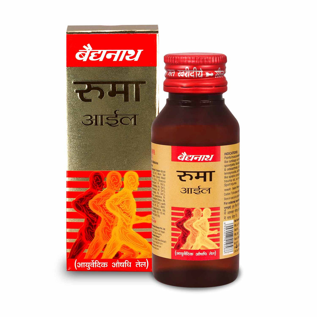 Baidyanath Rhuma Oil 50 ml Ayurvedic Massage Oil Helpful in Joint Pain ...