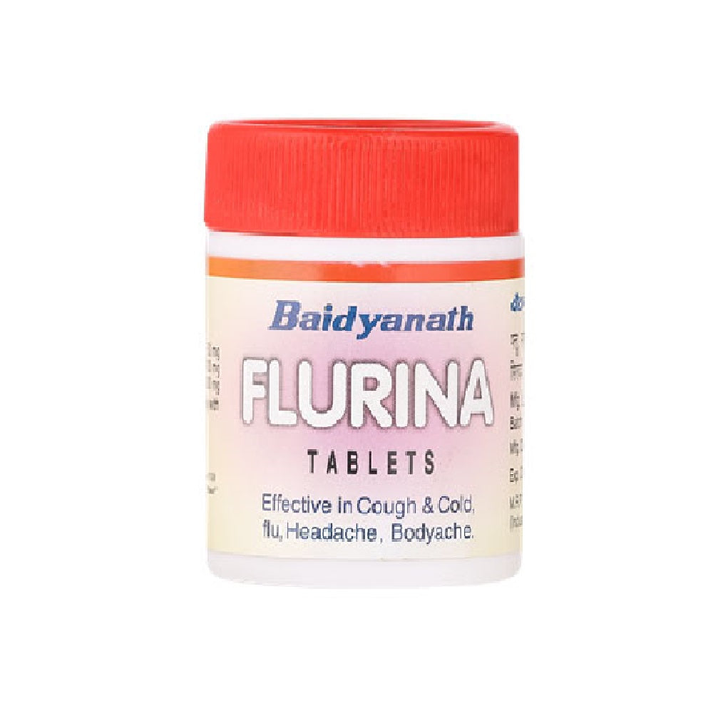 Baidyanath Flurina tablet helps in cough, cold, flu, headache and body ...