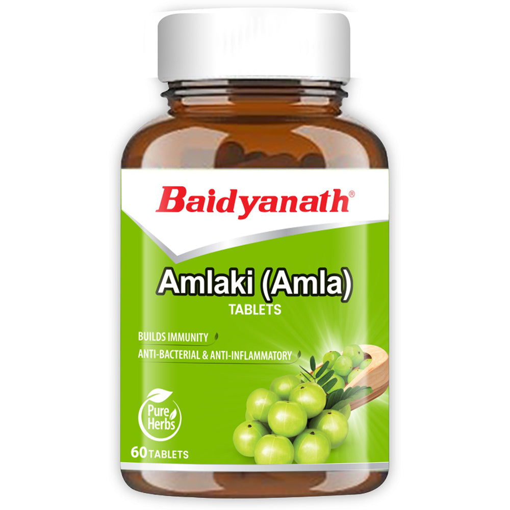 Baidyanath Amlaki (Amla) Tablets (60 Tablets) – Baidyanath Ayurved