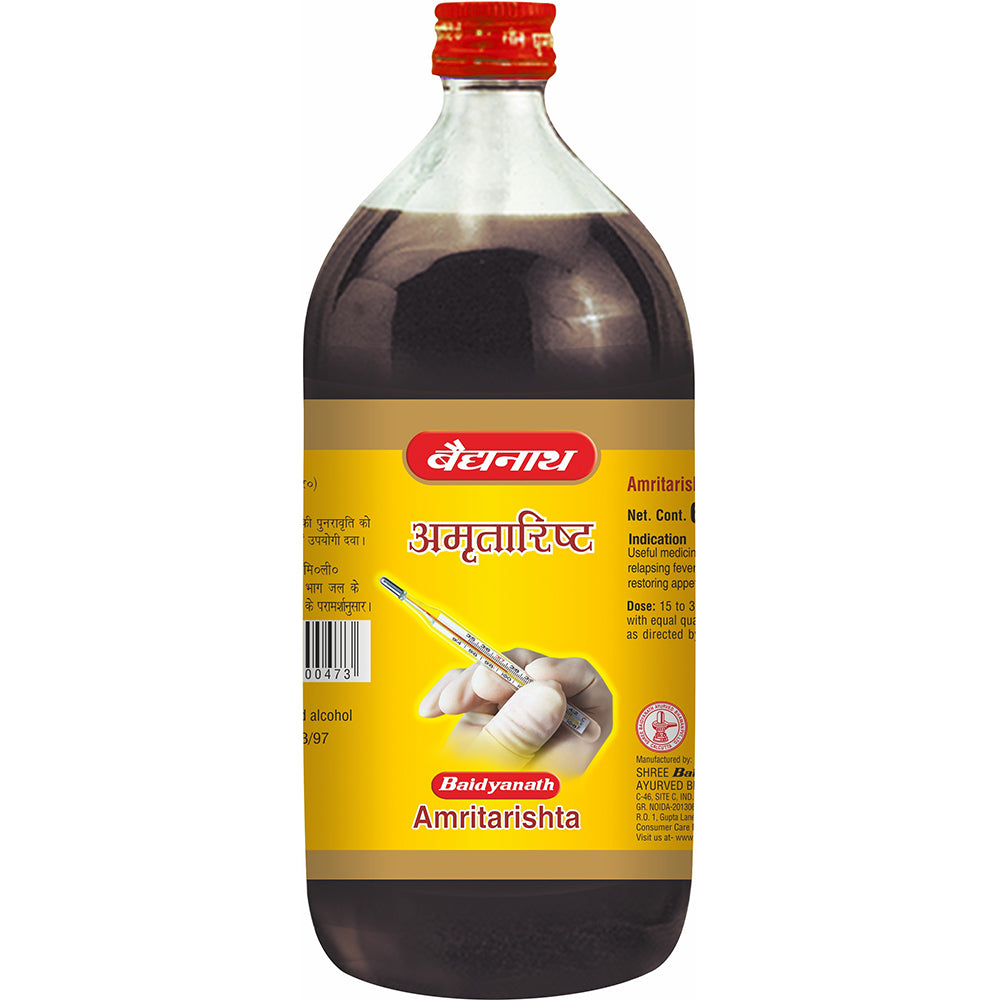 Buy Baidyanath Amritarishta 450 Ml Online – Baidyanath Ayurved