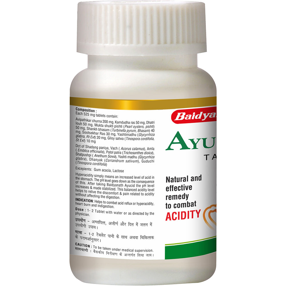 Baidyanath Ayucid Tablets 60 Tablets – Baidyanath Ayurved