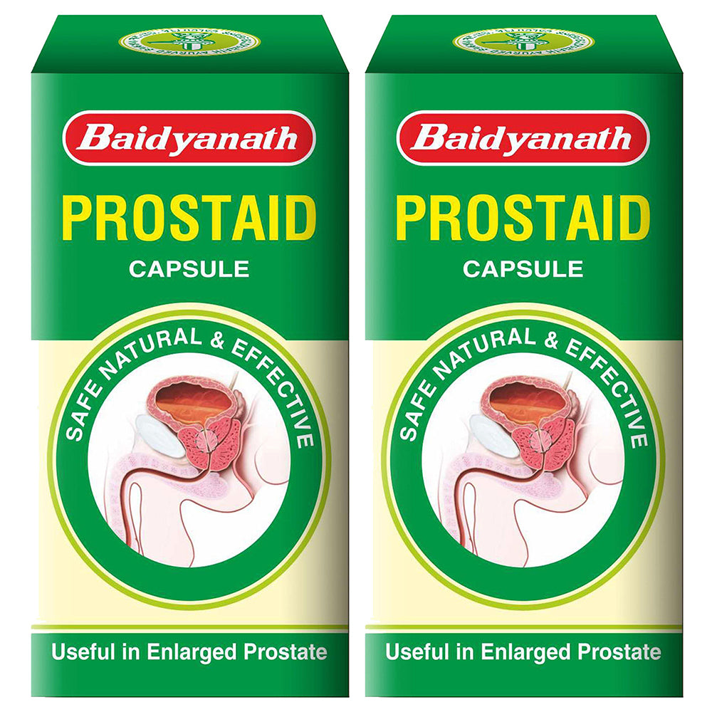 Baidyanath Prostaid Capsule 60 Capsules (Pack of 2) – Baidyanath Ayurved