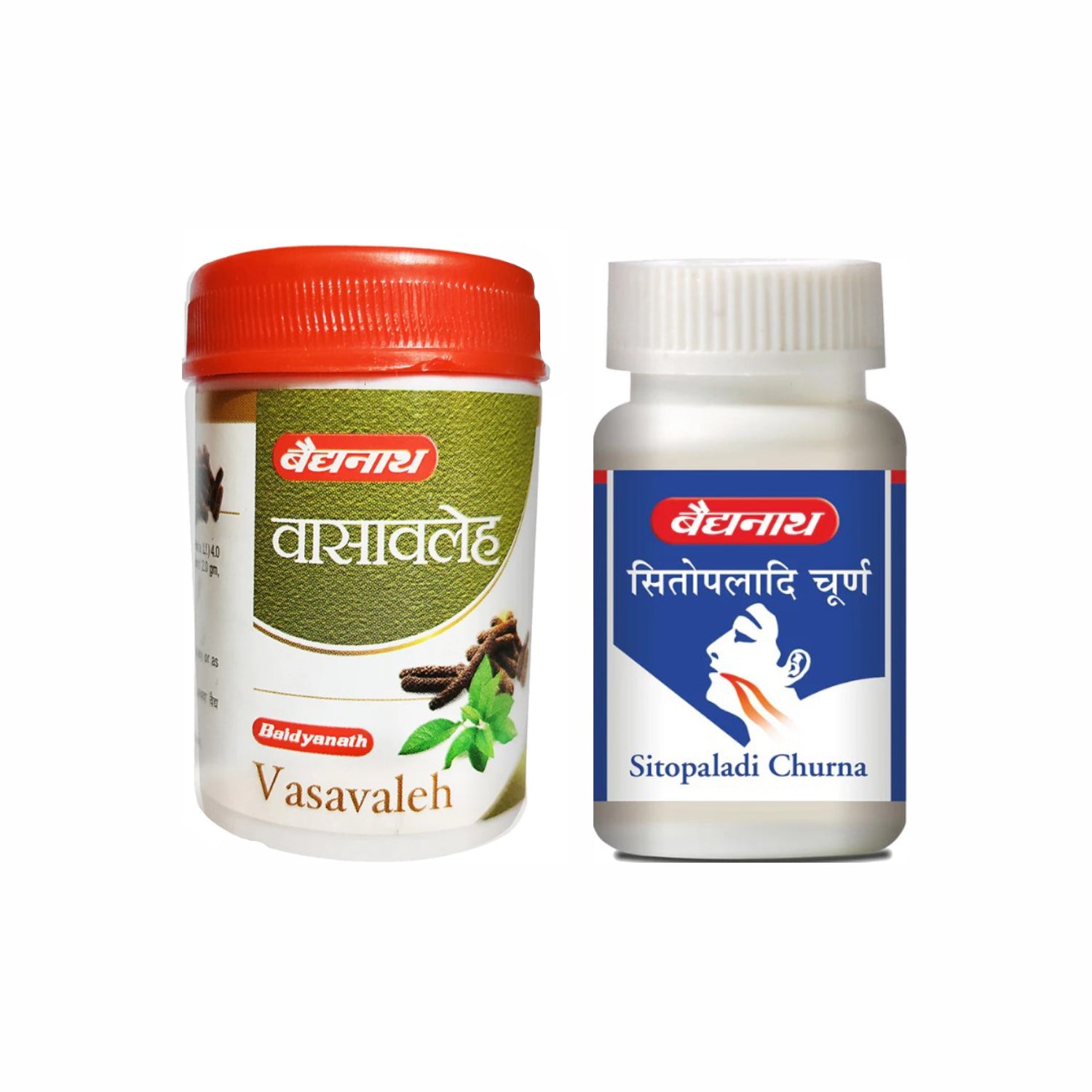 Baidyanath Sitopladi Churan 60g + Vasavaleh 120g Combo | Ayurvedic med ...